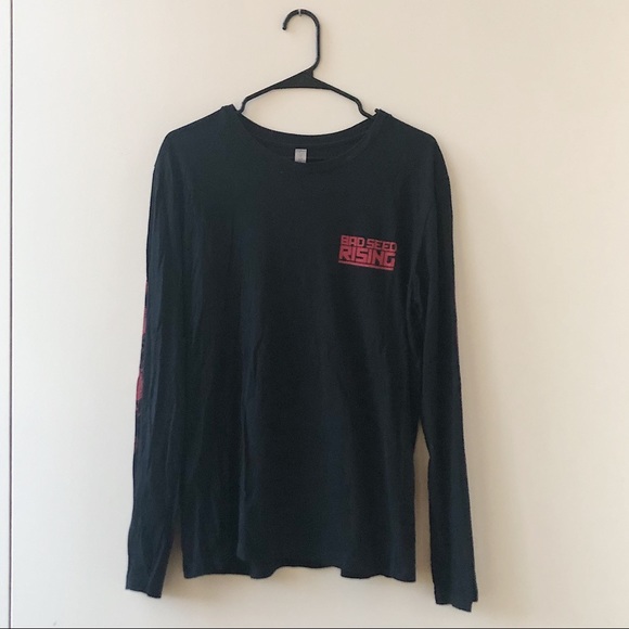 Next Level Apparel | Tops | Bad Seed Rising Long Sleeve Red Dragon ...